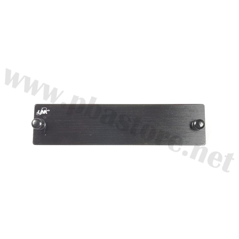 แผง Blank Snap-In ไฟเบอร์ออฟติก Link UF-2200 สีดำ ทำจากอลูมิเนียม ...