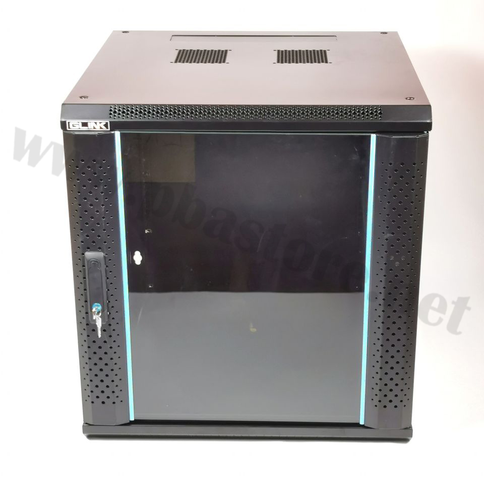 ตู้ Wall Rack 12U ลึก 60CM หนา 1.22 mm Glink รุ่น GC12U ผลิตจาก SPCC ...