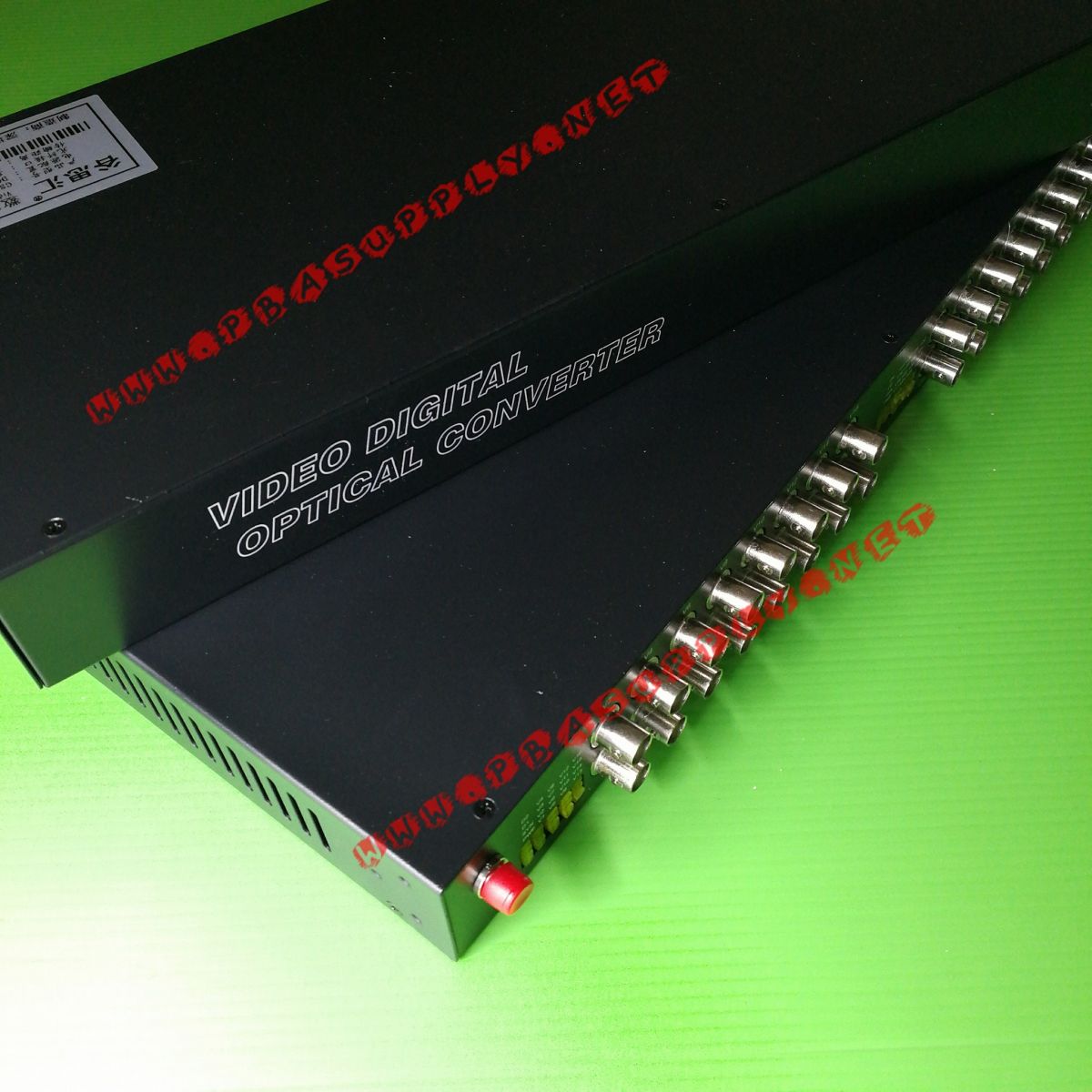 Video converter 32ch Analog PAL SECAM NTSC Fiber Optical FC ขนาด 1U