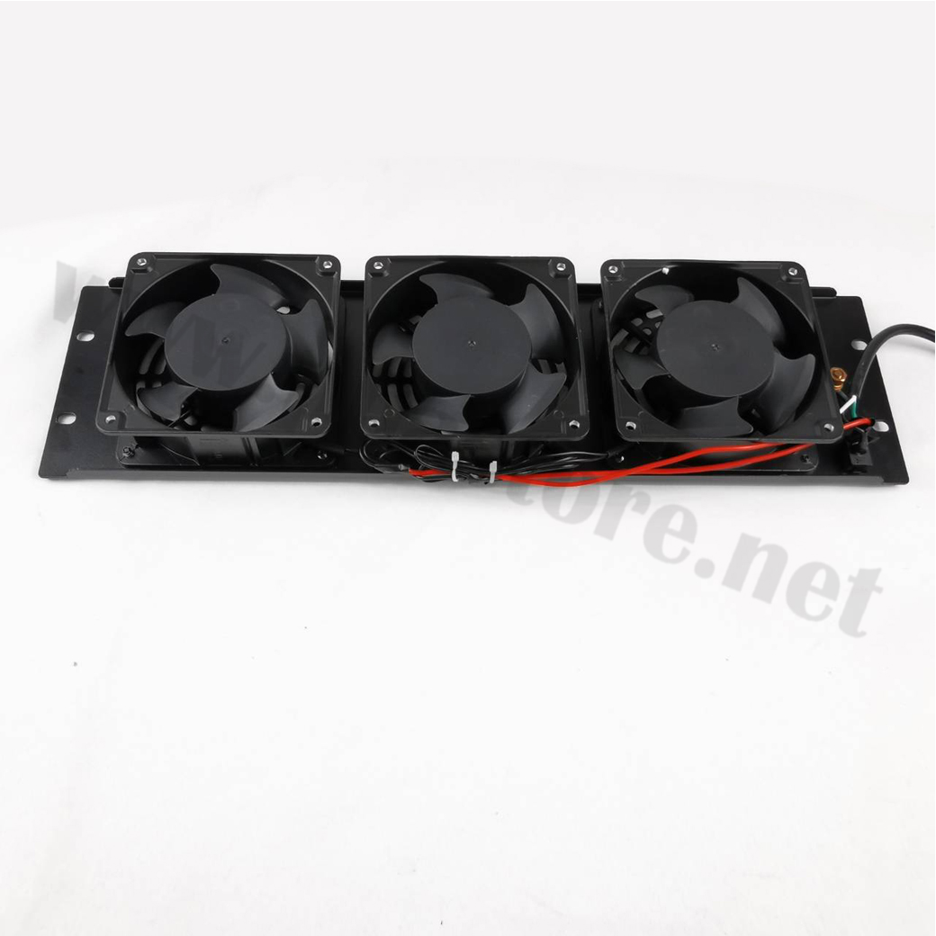 พัดลมระบายความร้อนสำหรับติดตั้งเข้ากับตู้แร็ค 3 Way Cooling Fan Glink ...