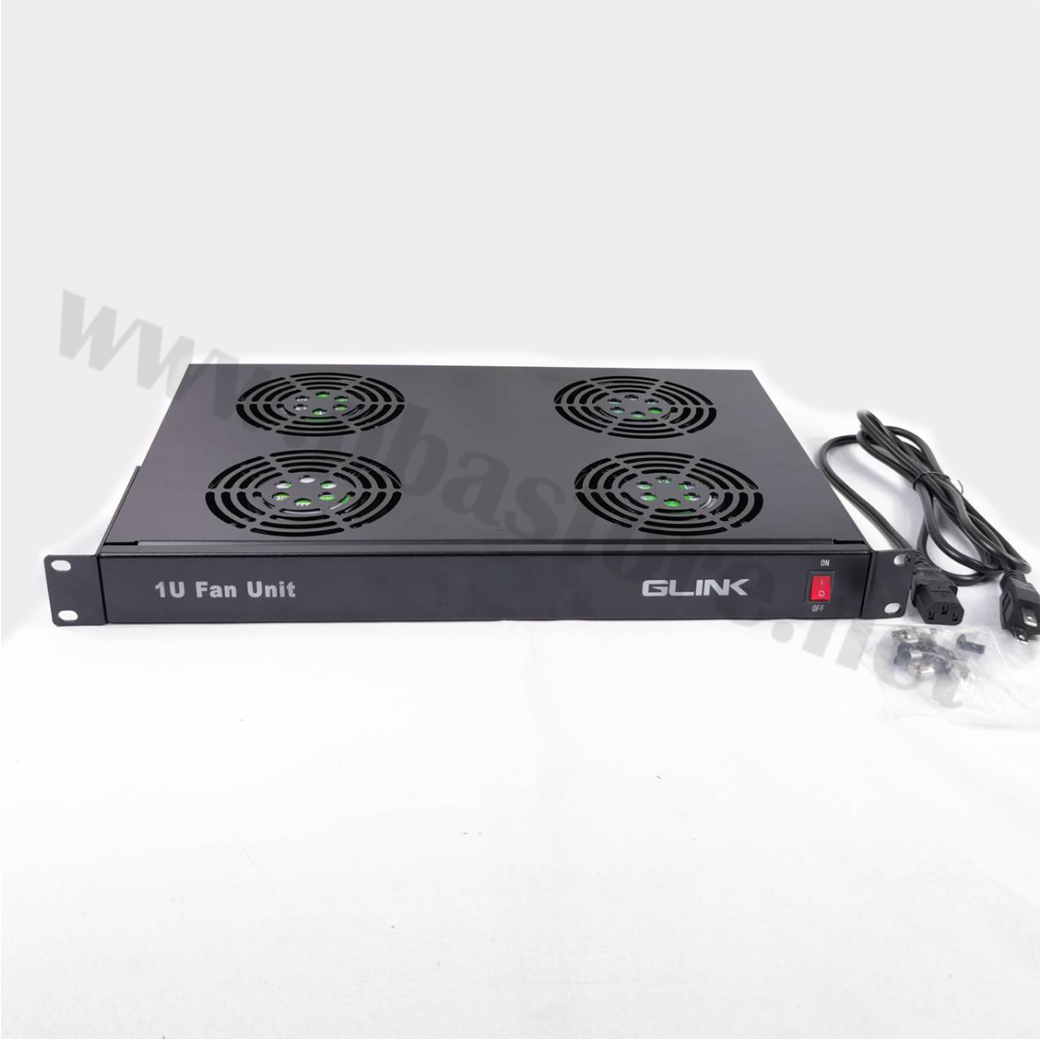 พัดลมระบายความร้อนสำหรับติดตั้งเข้ากับตู้แร็ค 19 Inch 1U4 Way Cooling ...