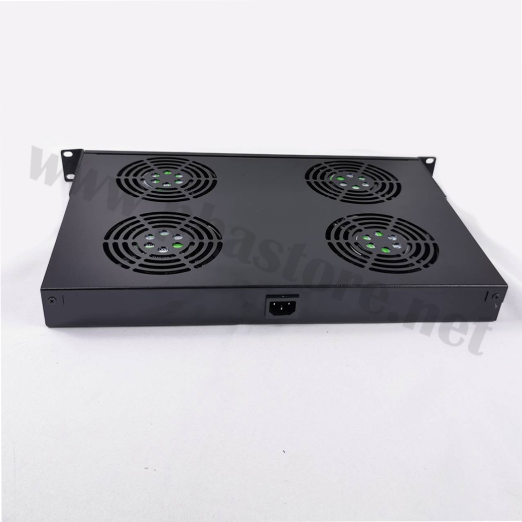 พัดลมระบายความร้อนสำหรับติดตั้งเข้ากับตู้แร็ค 19 Inch 1U4 Way Cooling ...