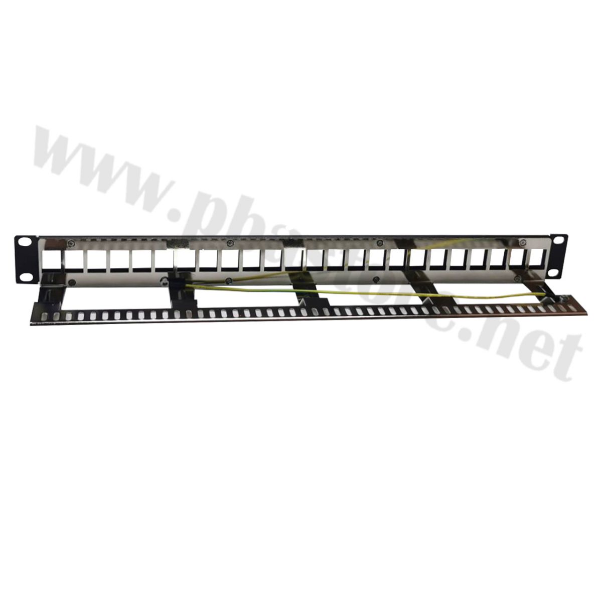 PATCH PANEL MODULAR TYPE 24PORT CAT6a/CAT7 with ground 1U อุปกรณ์สำหรับ ...