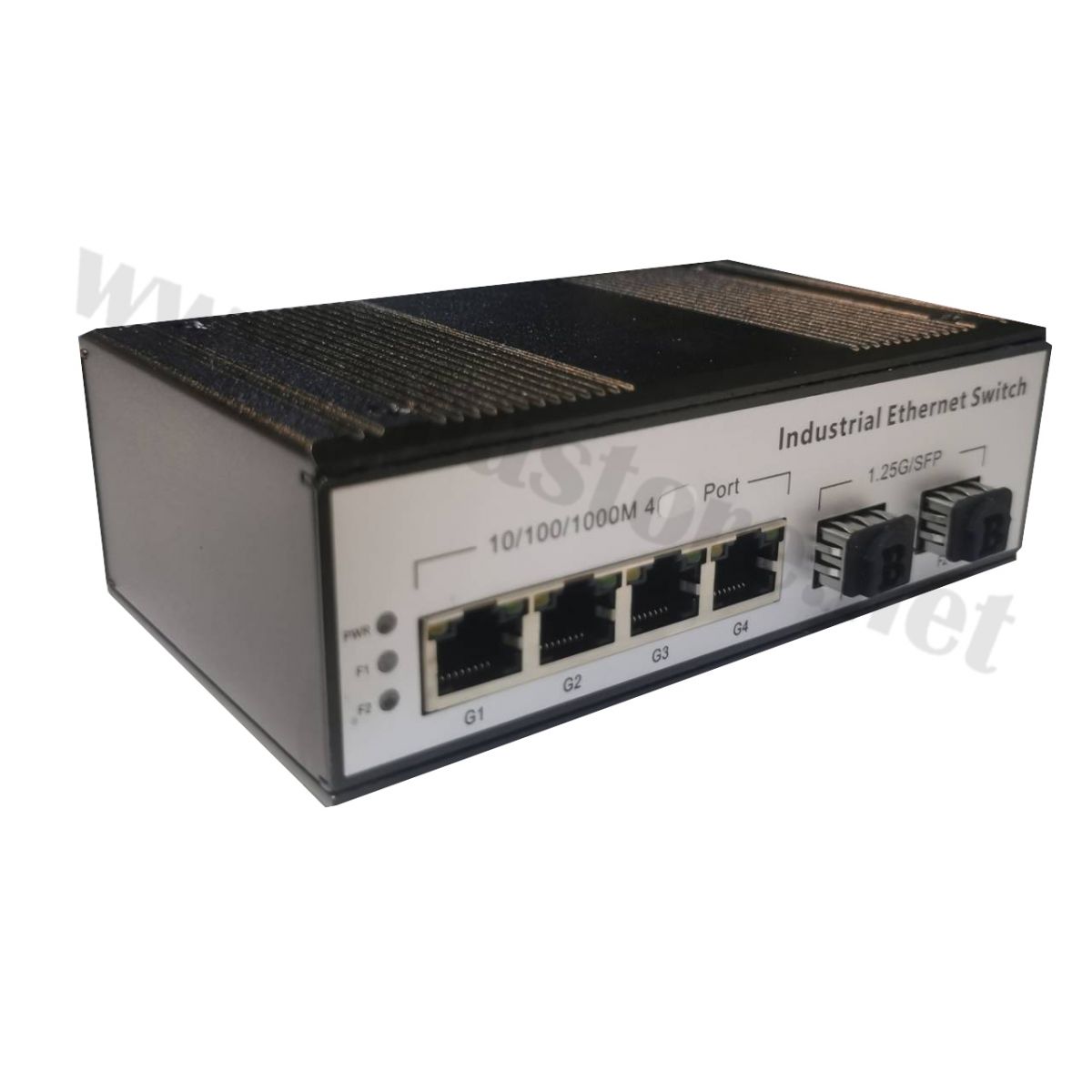 GIGABIT INDUSTRIAL SWITCH HUB 6 Port (4GE LAN +2SFP) 10/100/1000M ...