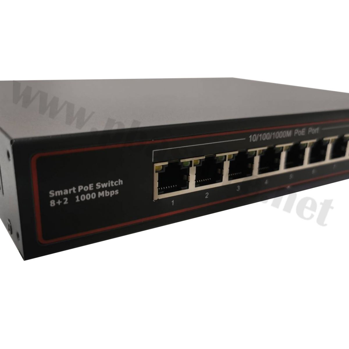 POE SWITCH 8CH + 2 LAN UPLINK 10/100/1000M เป็นอุปกรณ์เน็ตเวิร์คแบบจ่าย ...