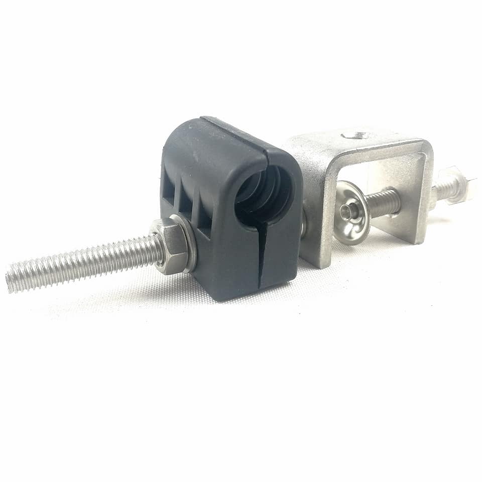 อุปกรณ์จับสายเคเบิ้ล Feeder Clamp 1หัว 1/2 หุน (4 หุน)