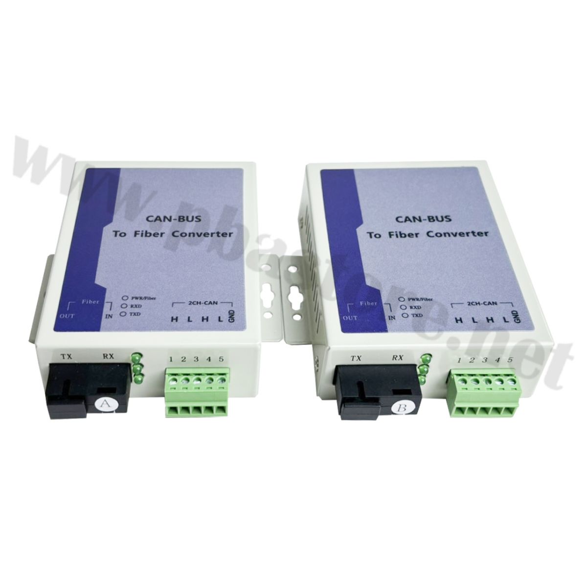 Can Bus To Fiber Optic Converter 2CH 20KM คืออุปกรณ์สำหรับแปลงสัญญาณจาก ...