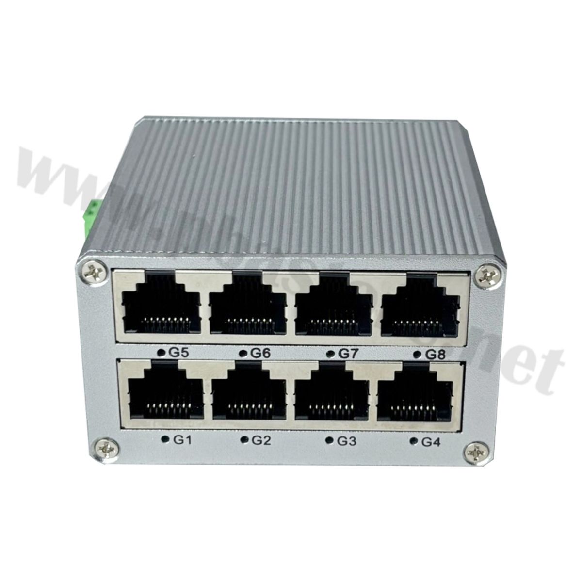 MINI Industrial Switch HUB 8 Port RJ45 10/100/1000M (DIN Rail Mounting ...