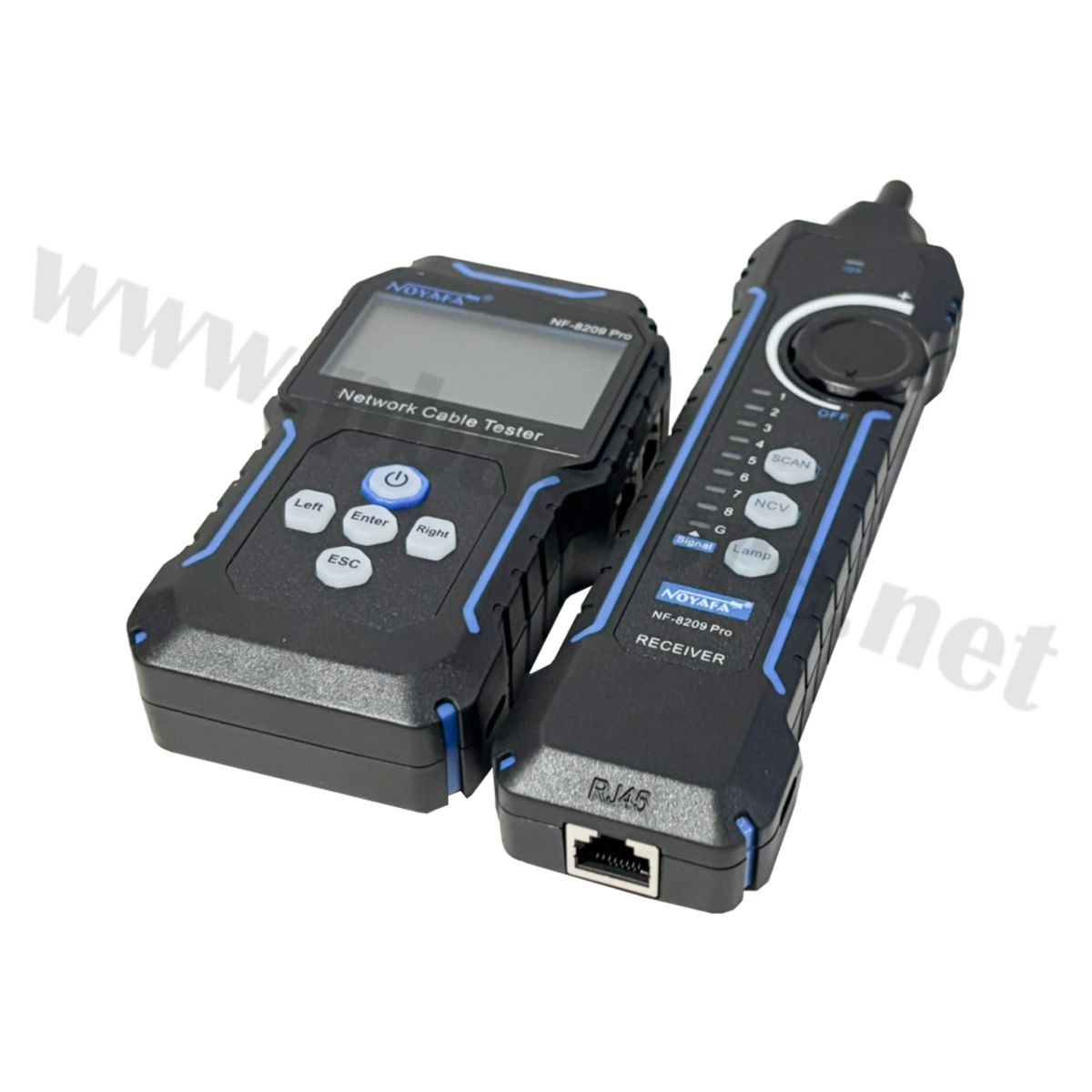 TESTER LAN All-in-One Advanced Network Cable Tester with POE NCV Multi ...